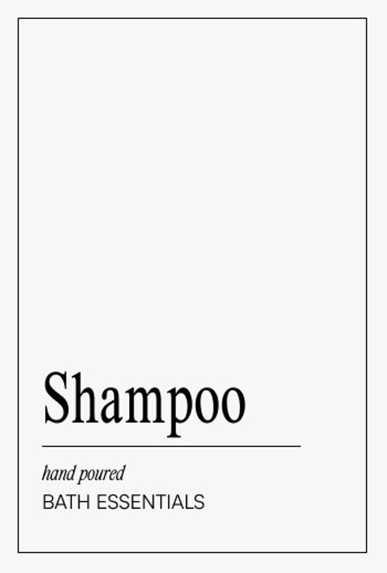 Printable Bathroom Labels - Etsy