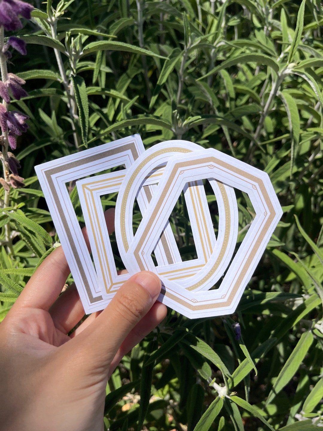 Frame Stickers Vintage Stickers Bujo Stickers Junk Journal Frames ...