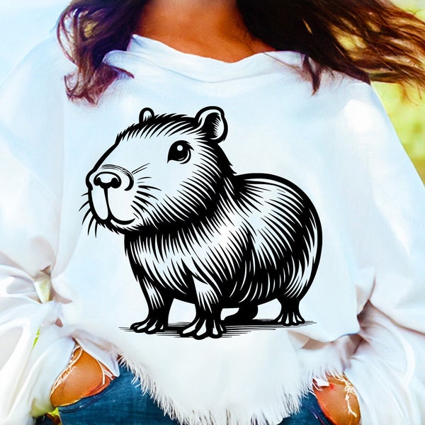 Capybara Name Tag - Etsy