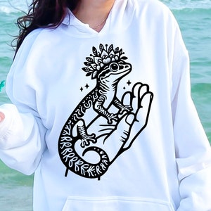 Gecko Svg, Gecko Flowers Svg, Cute Gecko Svg, Gecko Png, Lizard Svg ...