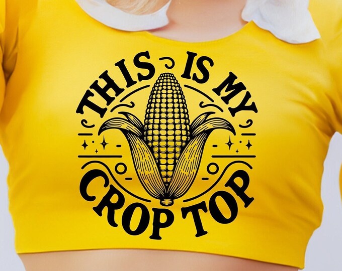 Crop Top Svg, Corn Farmer Svg, Crops Svg, Workout Svg, Farming Svg ...