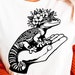 Gecko Svg Png, Gecko Flowers Svg, Cute Gecko Svg, Gecko Clipart, Lizard ...