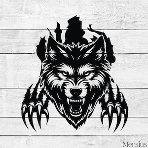 Wolf Claws Scratch Svg, Wolf Svg, Wolf Claw Mark Svg, Wolf Svg Cricut ...