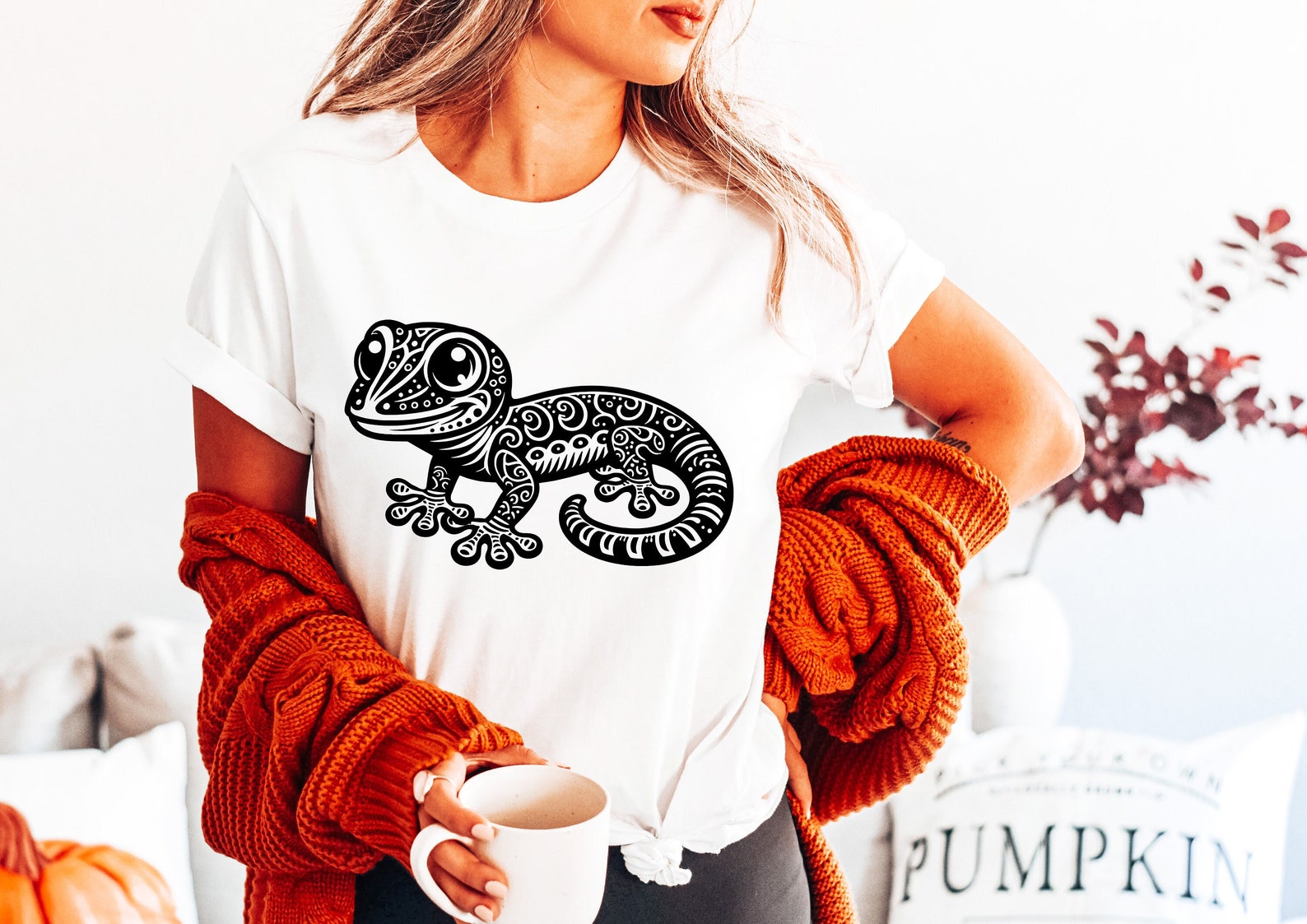 Gecko SVG, Gecko Flowers Svg, Cute Gecko Svg, Gecko Clipart, Lizard Svg ...