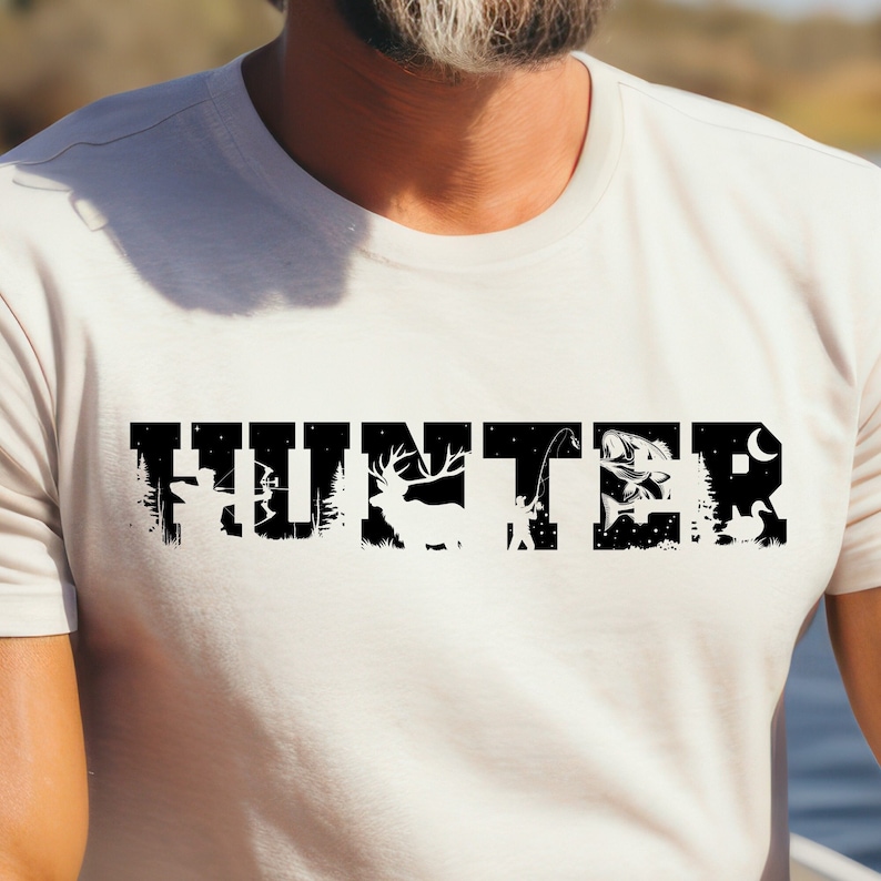 Hunter Svg, Hunt Svg, Deer Hunting Svg, Duck Hunting Svg, Hunting Shirt ...