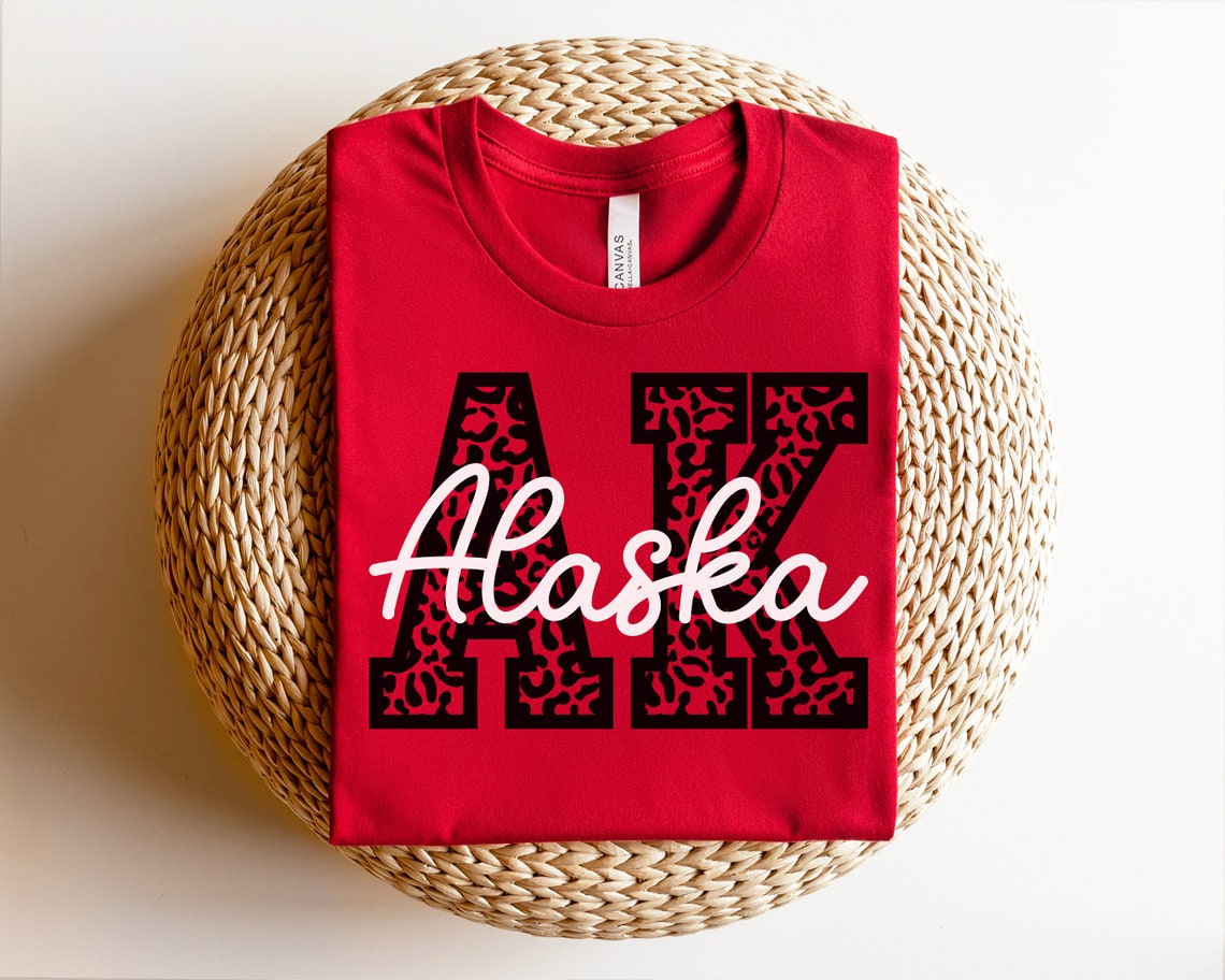 Alaska Leopard Print Sublimation Design Alaska Leopard Svg - Etsy