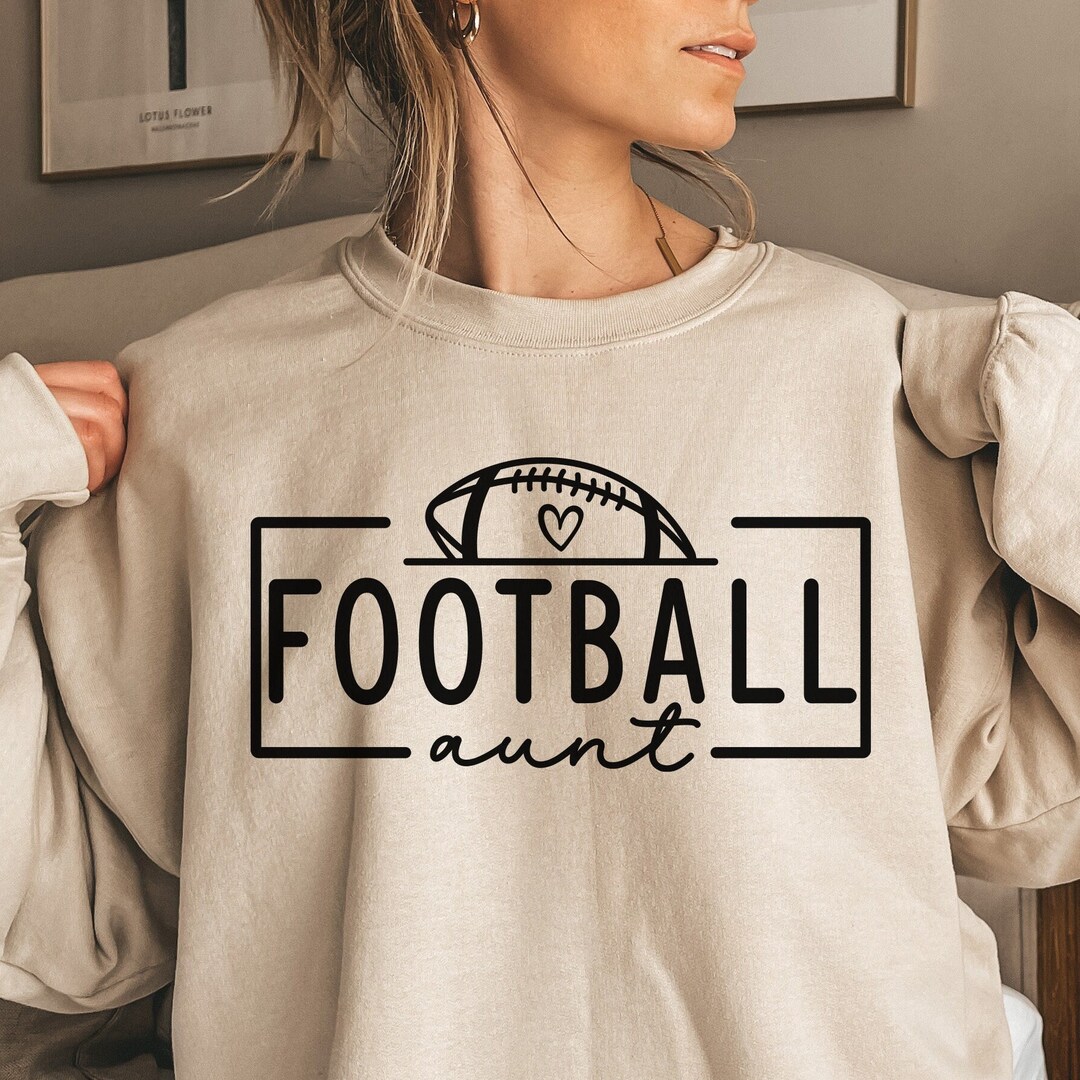 Football Aunt SVG PNG, Football Svg, Football Aunt Shirt, Aunt Svg ...