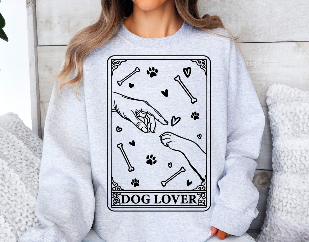 The Dog Lover Tarot Svg Png, Dog Lover Svg, Dog Tarot Svg, Tarot Card ...