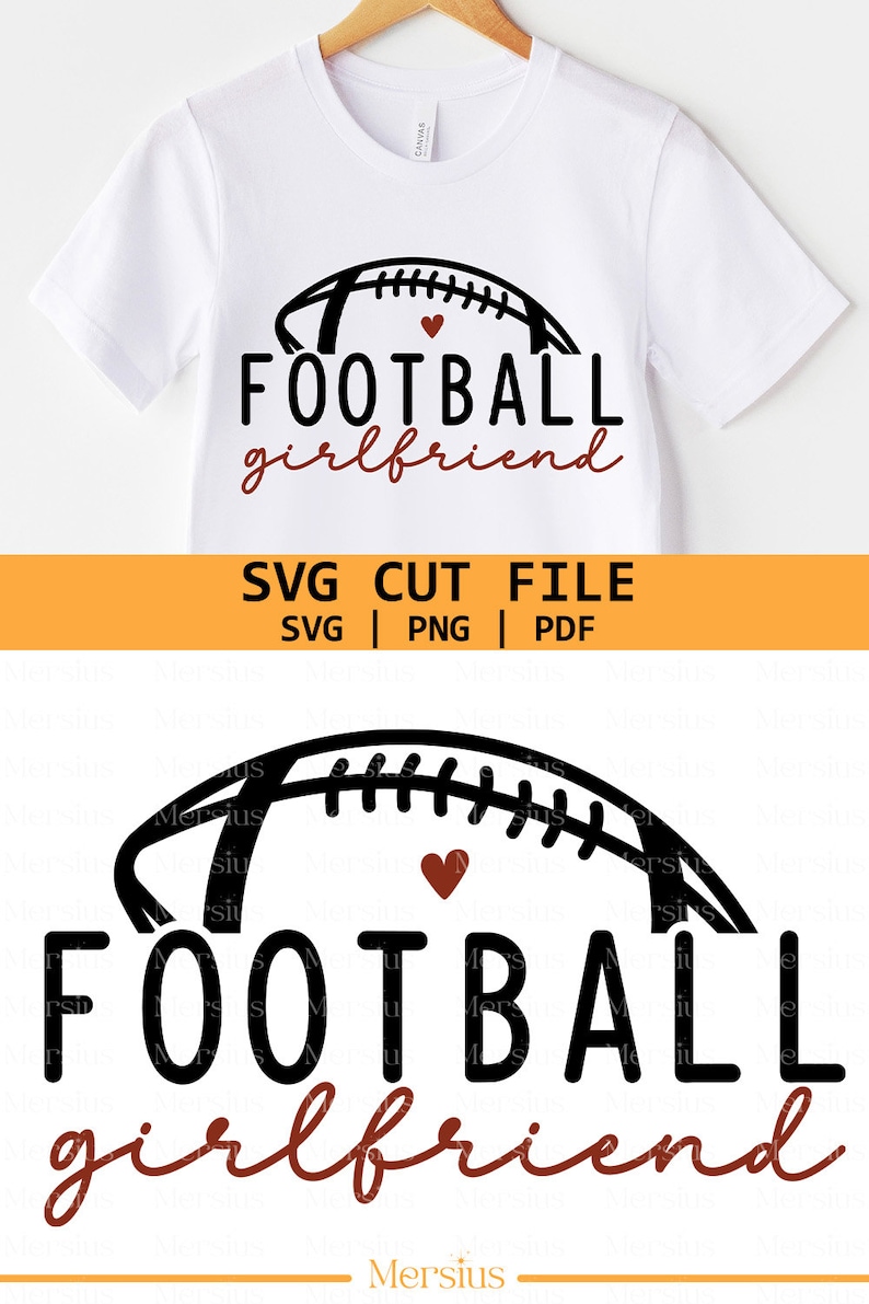 Football Girlfriend SVG PNG Football Svg Football Girlfriend - Etsy