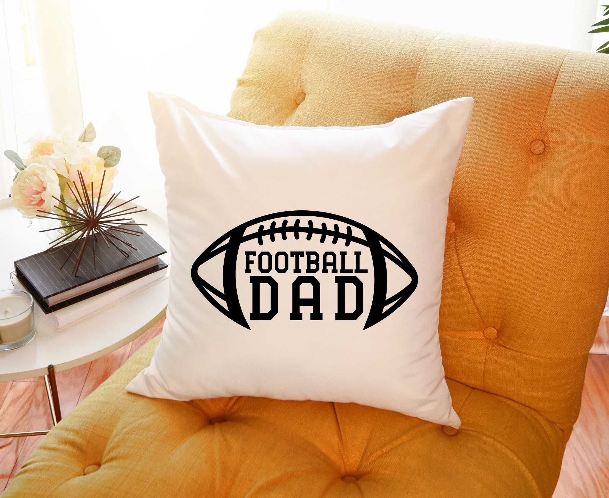 Football Dad SVG PNG, American Football, Football Daddy Svg,football ...