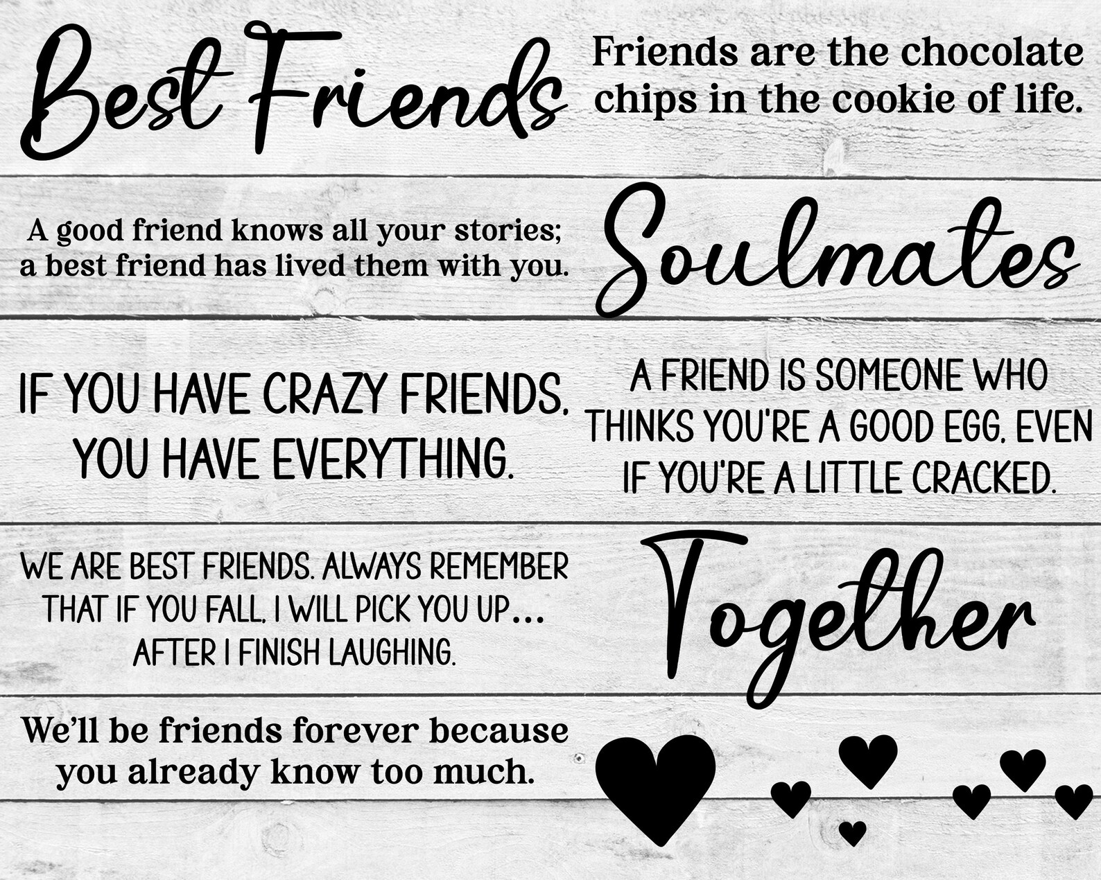 Mega Best Friends Bundle Svg, Best Friends Svg, Bff Svg, Besties Svg ...