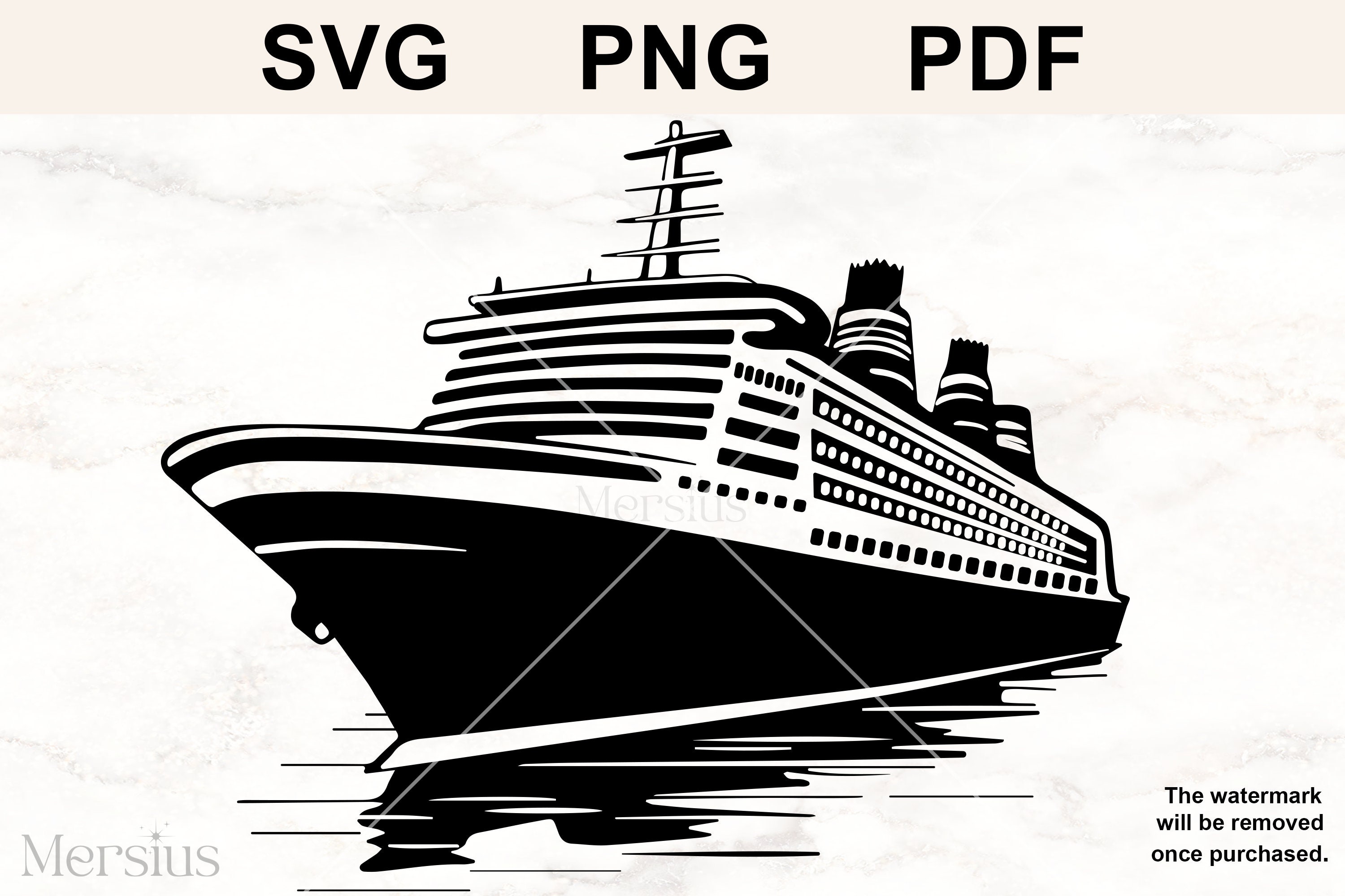 Cruise Ship Svg Cruise Svg Yacht Svg Ship Svg Cruise - Etsy