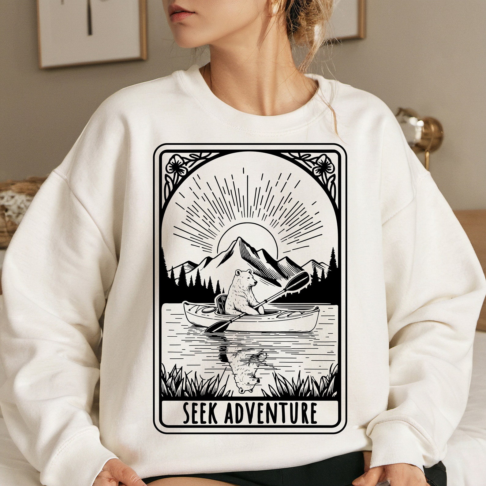 Seek Adventure Svg, Cute Kayak Svg, Kayak Svg, Kayaking Svg, Kayak ...