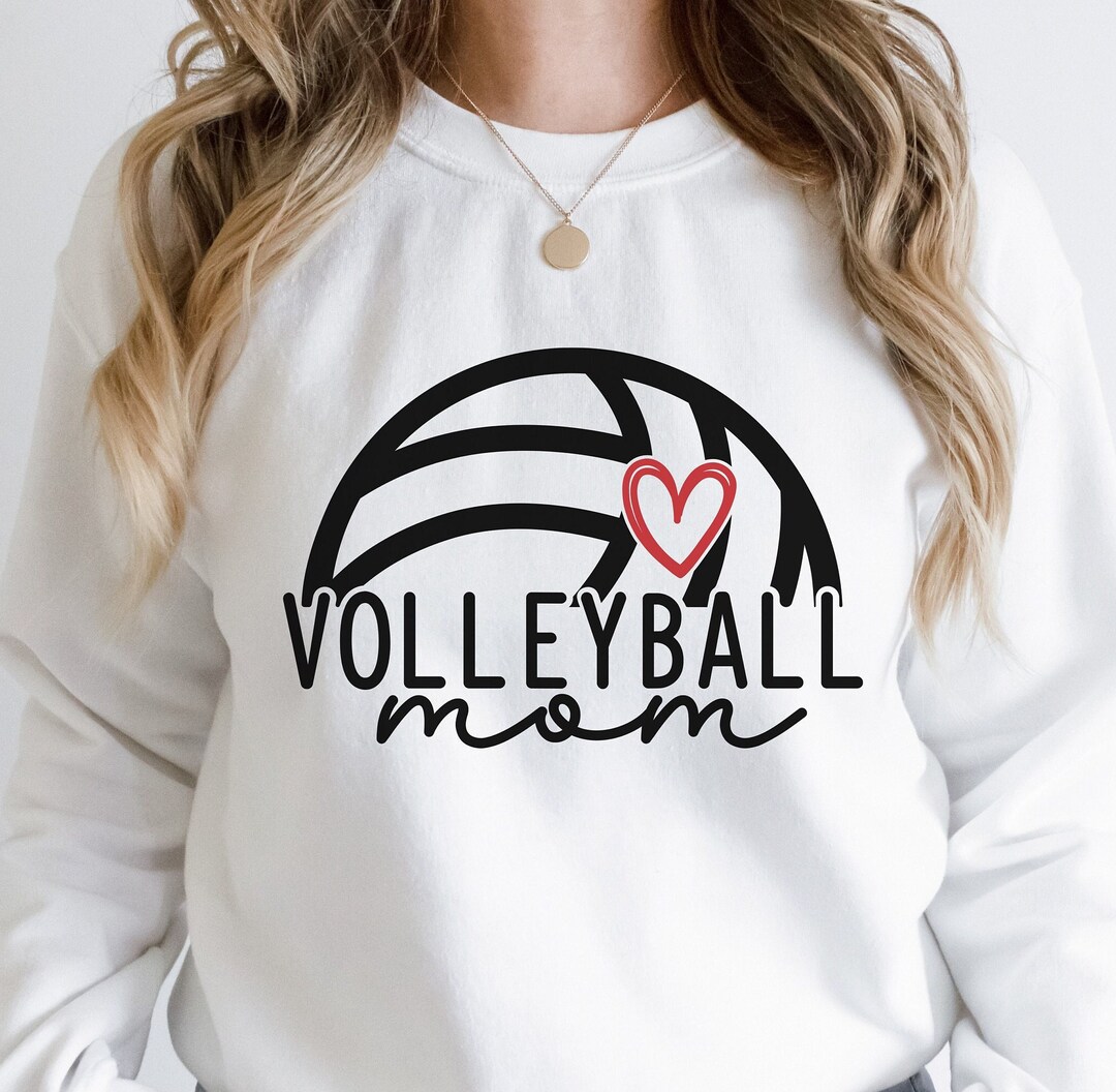 Volleyball Mom SVG PNG, Volleyball Season, Volleyball Fan Svg ...