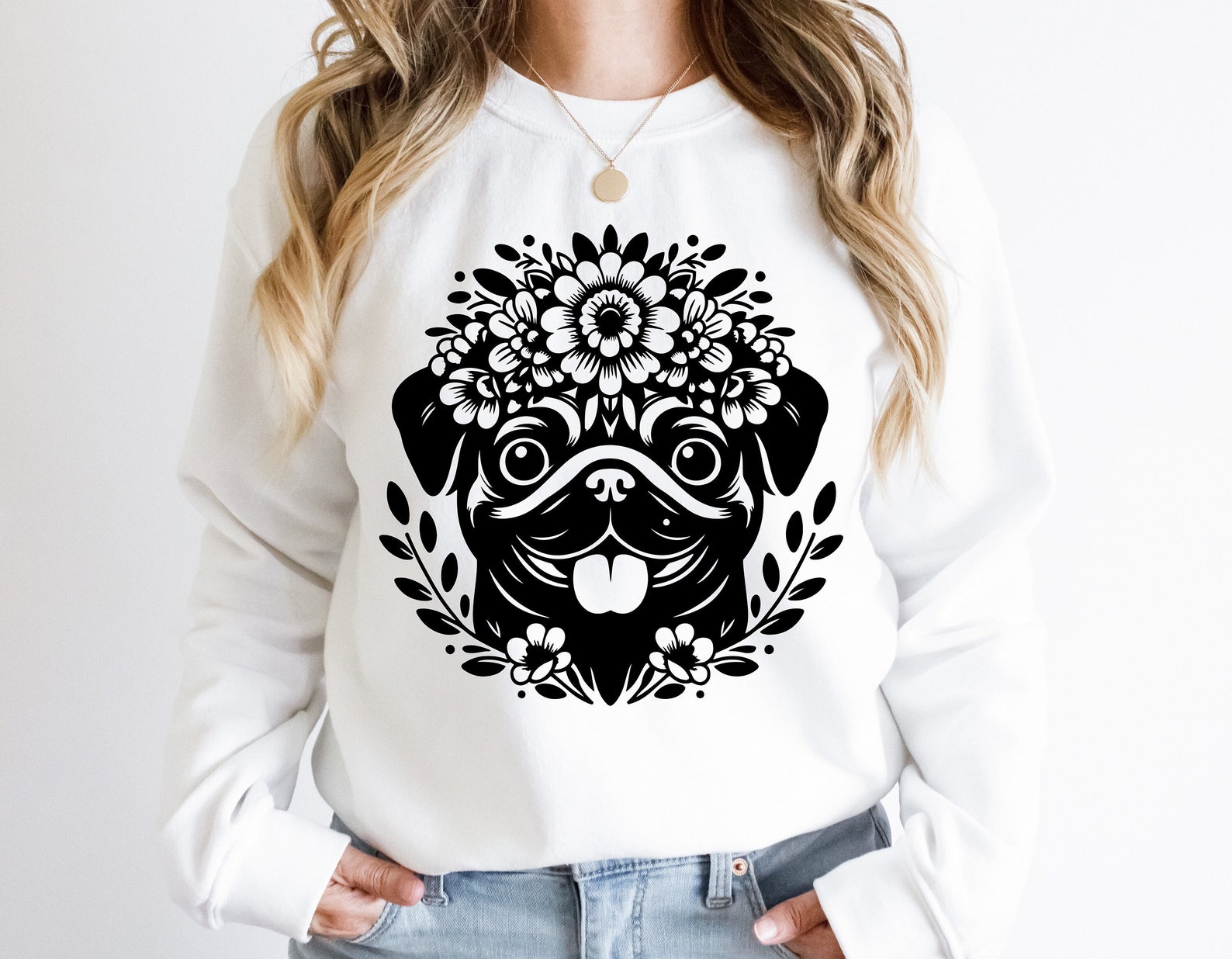 Pug Svg Cute Pug Svg Baby Pug Svg Pug Mom Svg Pug - Etsy