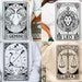 Zodiac Cards SVG, Zodiac Cards Bundle, Tarot Cards Svg, Zodiac Svg ...