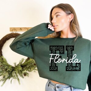 Florida Leopard Print Sublimation Design, Florida Leopard Svg, Florida ...