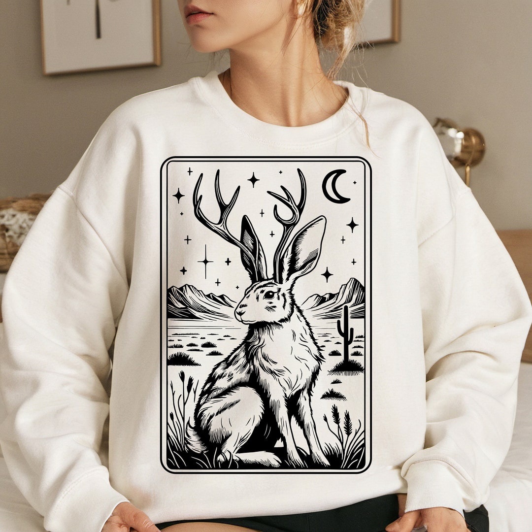 Jackalope Svg, Jackalope Rabbit Svg, Jackalope Png, Jackalope ...