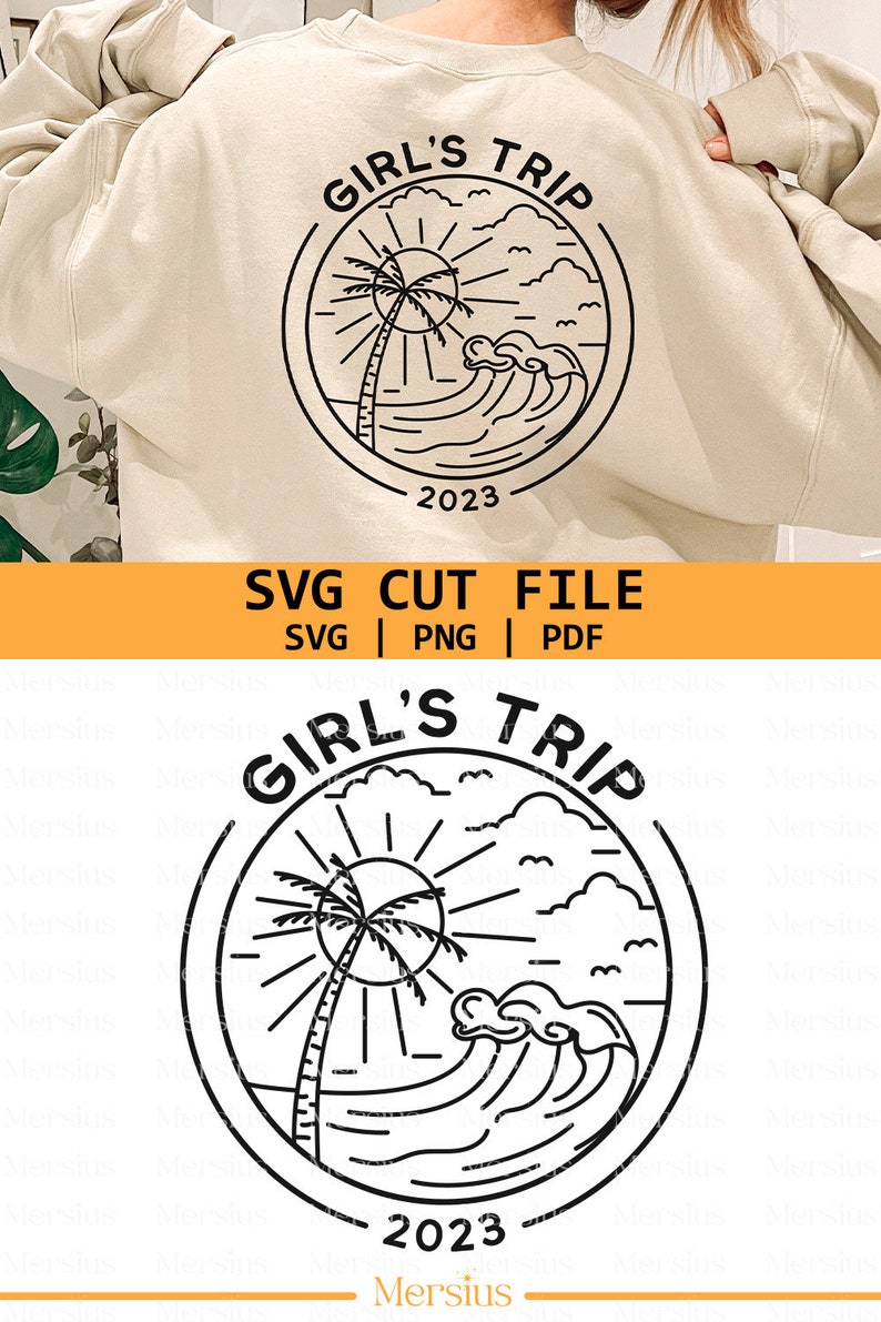 Girls Trip 2023 SVG PNG, Girls Weekend Svg, Best Friends Svg, Girl Trip ...