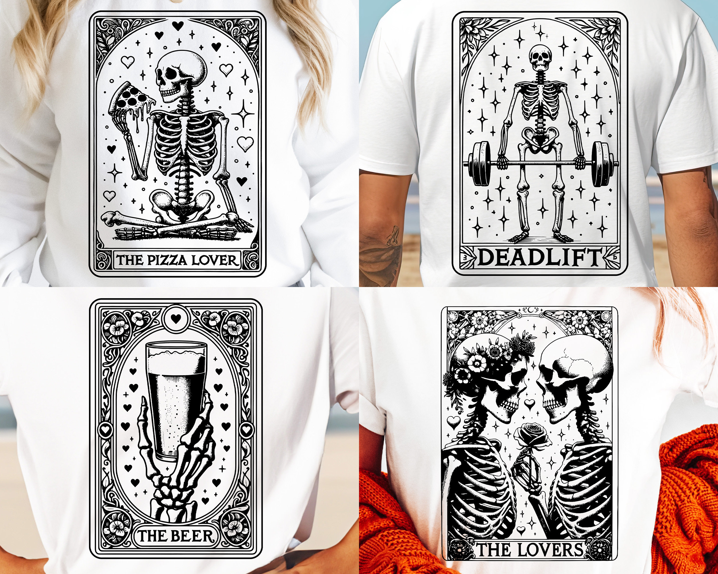 20 Funny Tarot Cards Bundle Svg, Tarot Cards Svg, Tarot Svg, Cute Tarot ...
