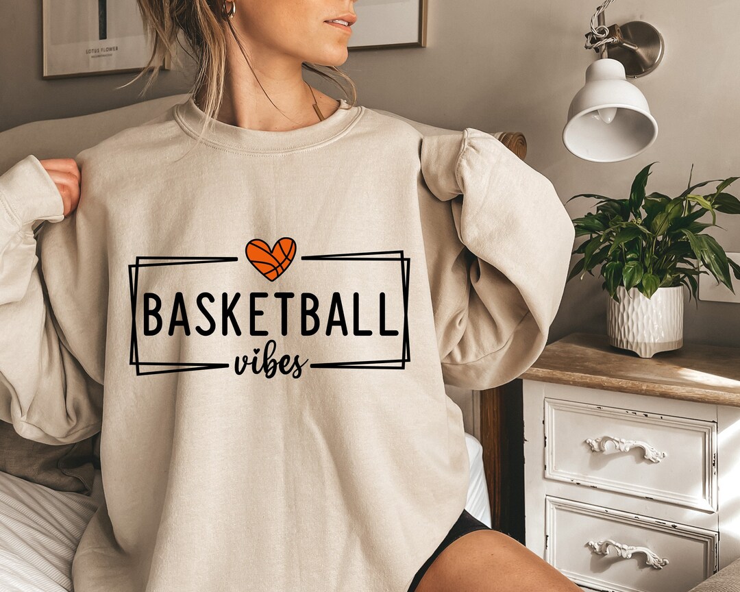 Basketball Vibes SVG PNG PDF, Basketball Mom Svg, Game Day Basketball ...