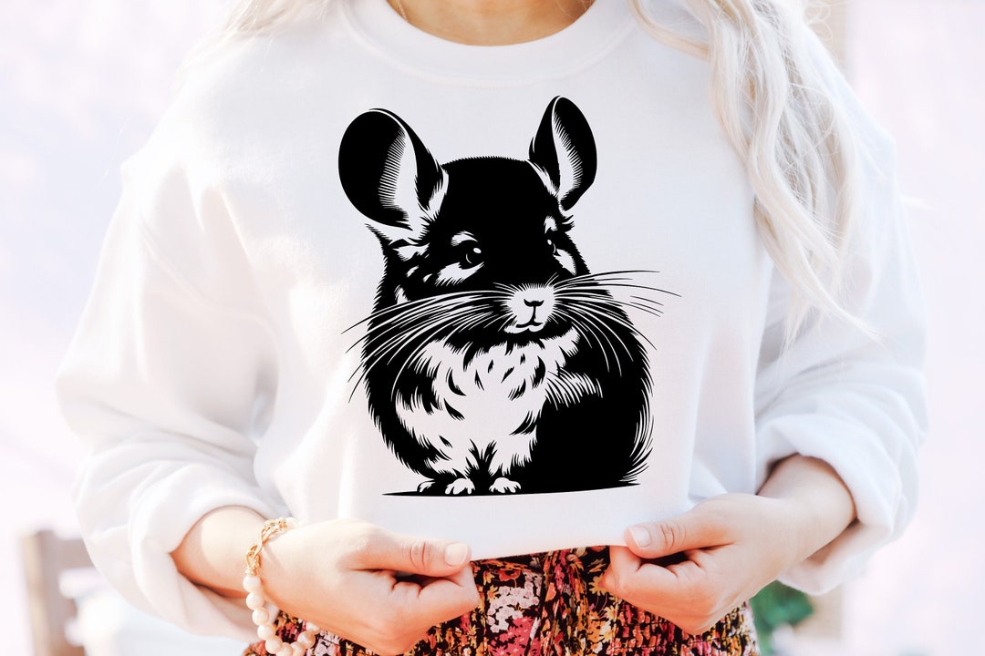 Chinchilla Svg, Cute Chinchilla Svg, Chinchilla Cut Files Cricut ...