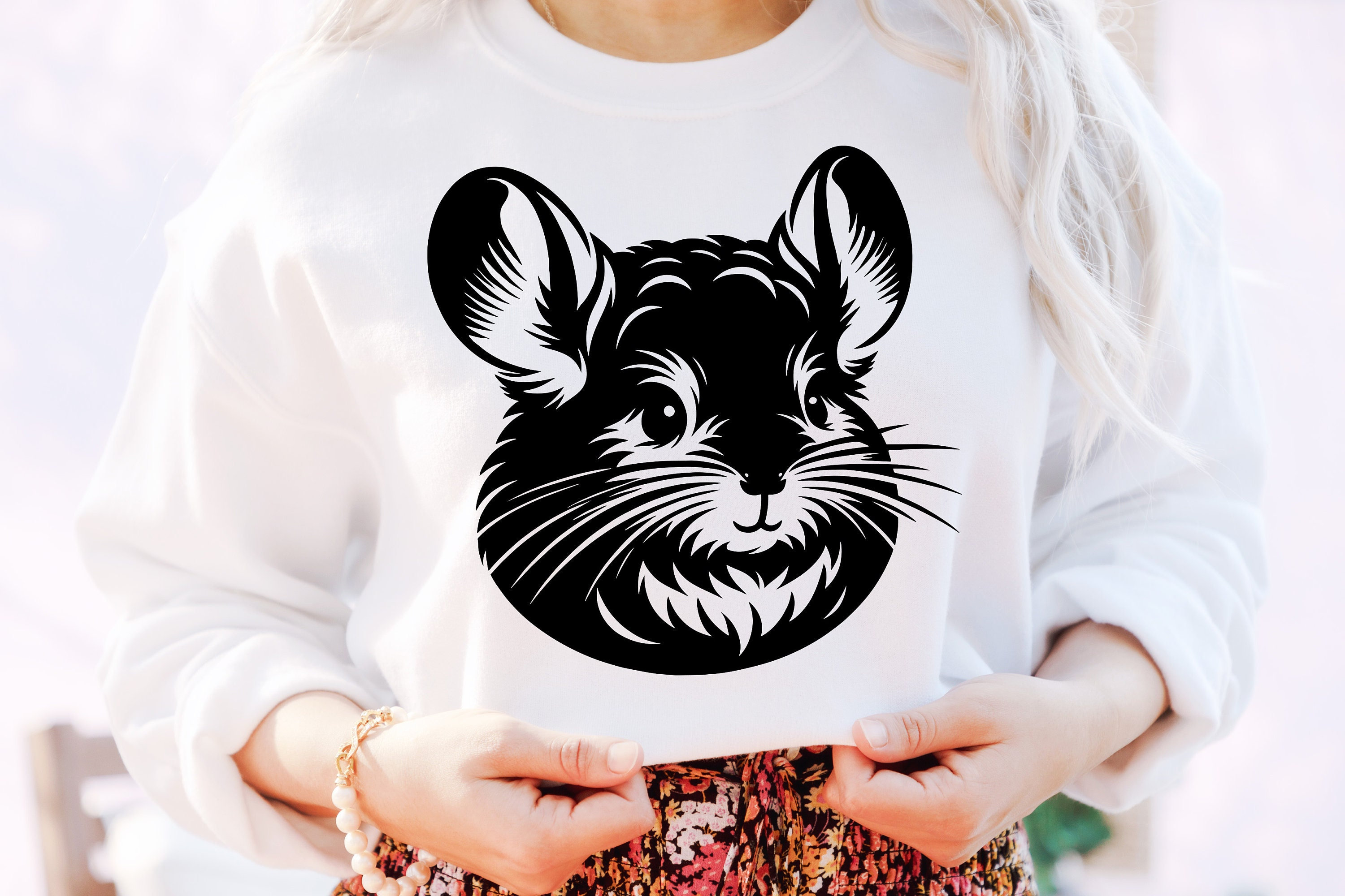 Chinchilla Svg, Cute Chinchilla Svg, Chinchilla Cut Files Cricut ...