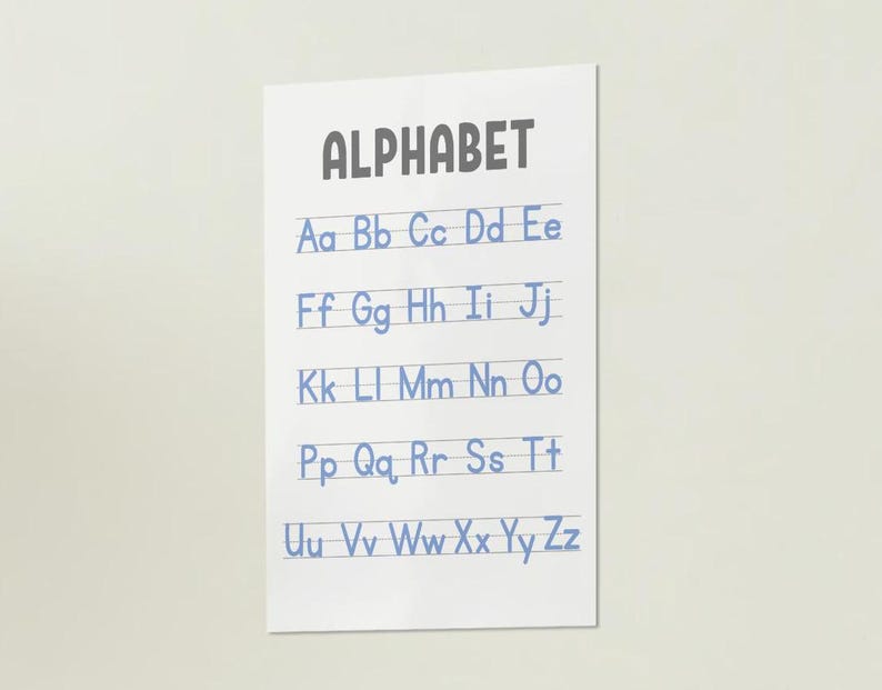 Colour, Shapes and Alphabet Chart - Teacher Package - Classroom Posters ...