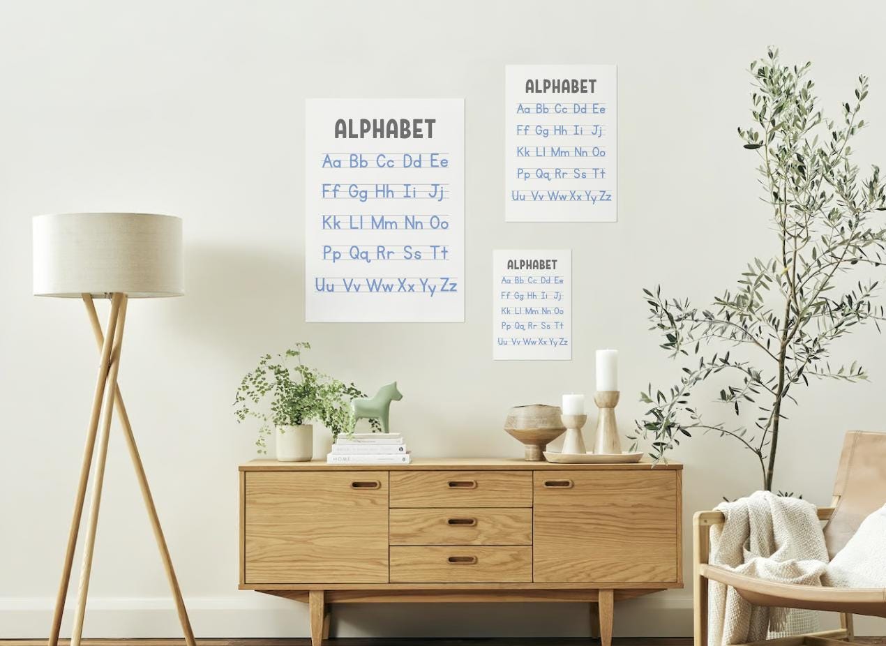 Colour, Shapes and Alphabet Chart - Teacher Package - Classroom Posters ...