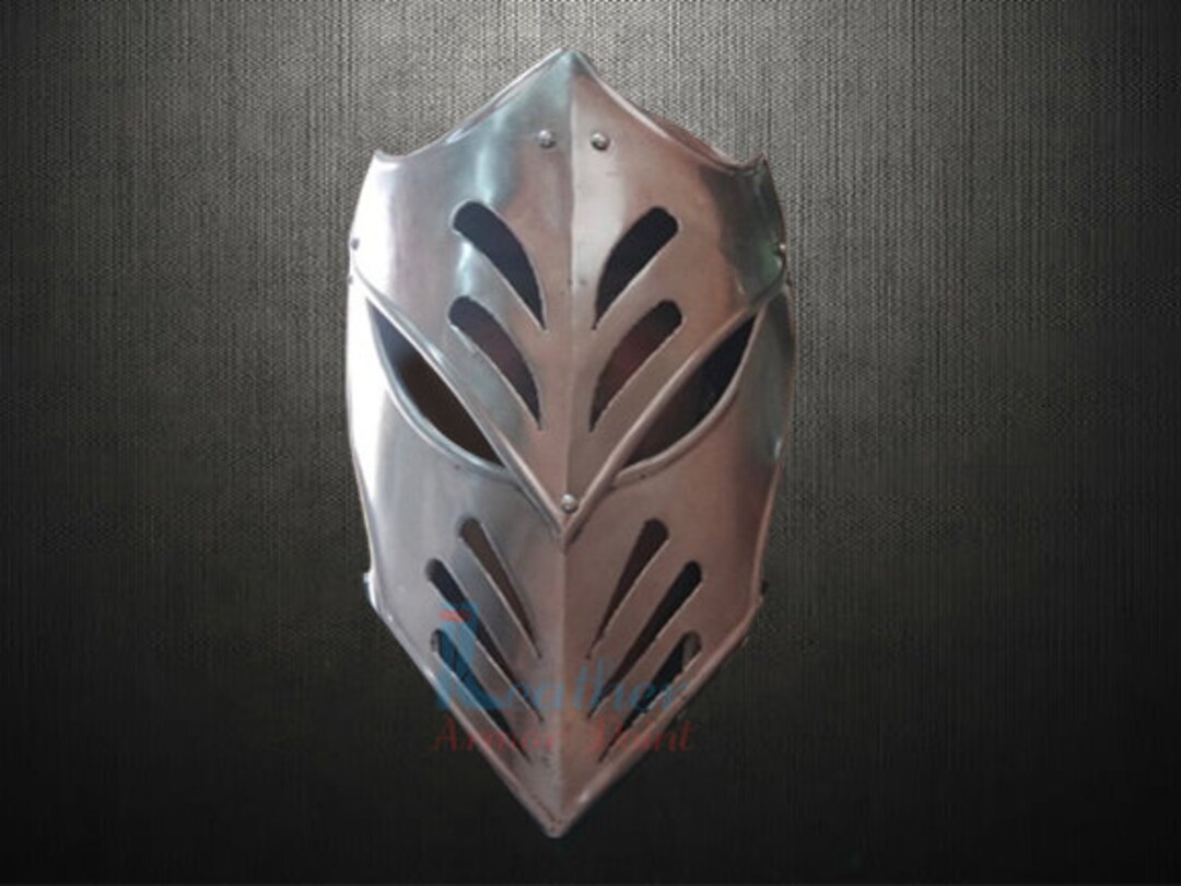 Knight Closed Helmet, Battle Knight Warrior Helmet for Special New Year ...