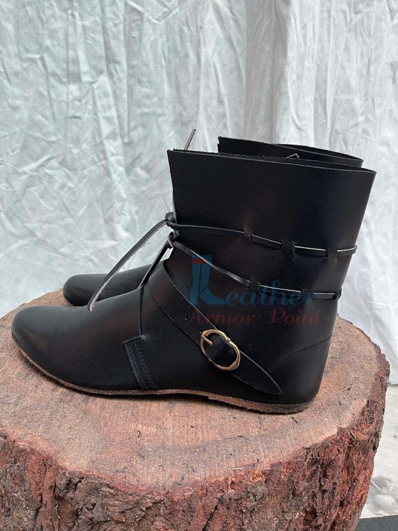 Medieval Leather Boots, Men's Boots, Medieval Boots, Custom Made, LAP ...