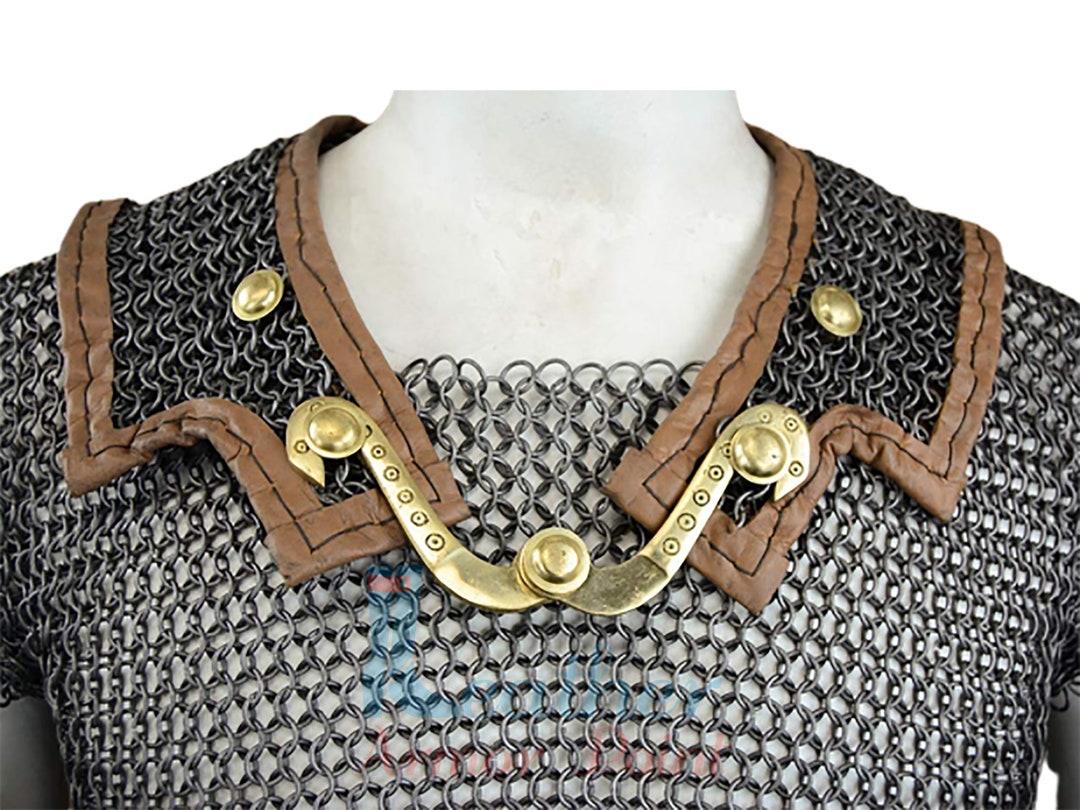Roman Chain Mail Lorica Hamata 10MM Butted Roman Chainmail Armor ...