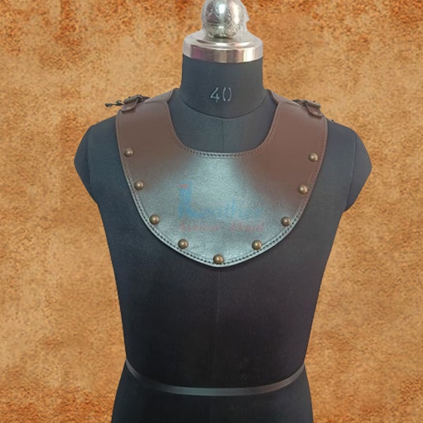 Leather Gorget - Etsy