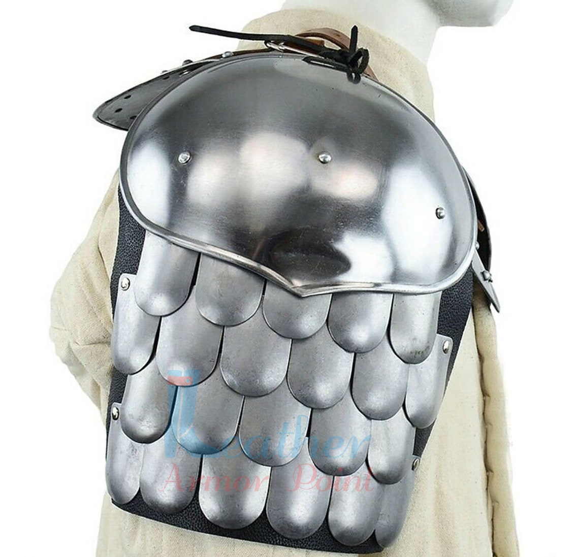 Medieval Pauldrons Armor, With Scale Armor Knight Warrior Pauldrons ...