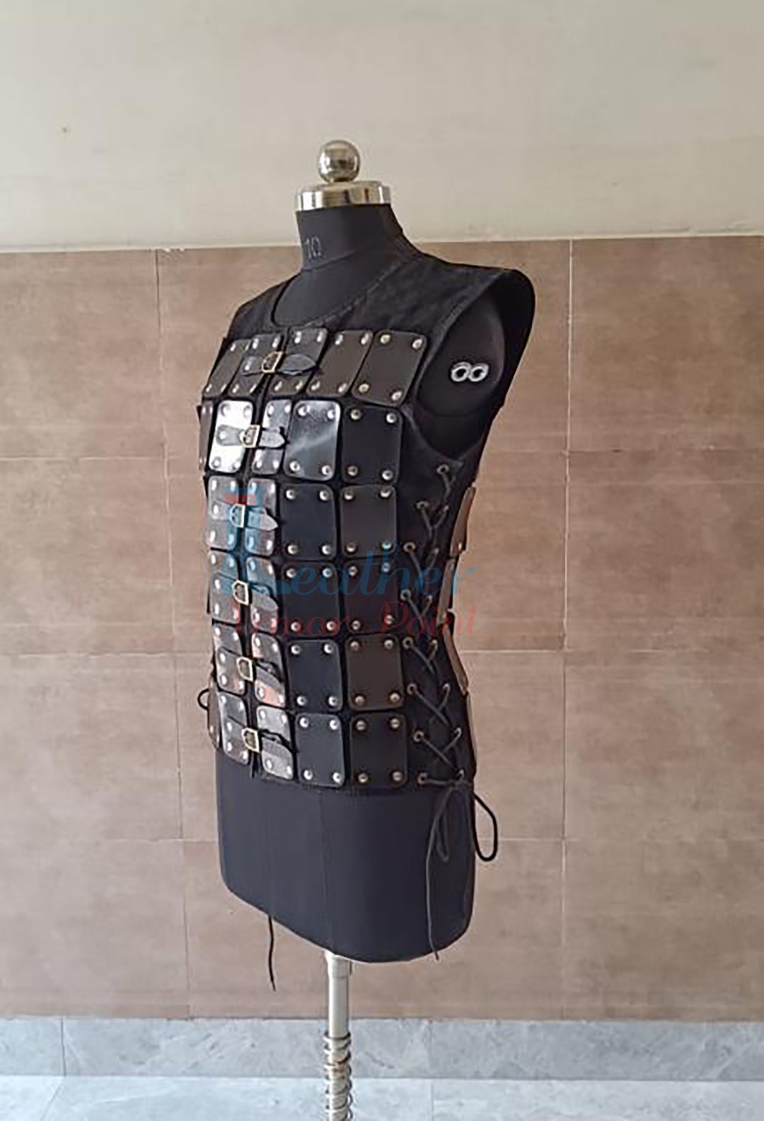 Leather Armor Leather Brigantine Armor Medieval Fantasy Armor Costume ...