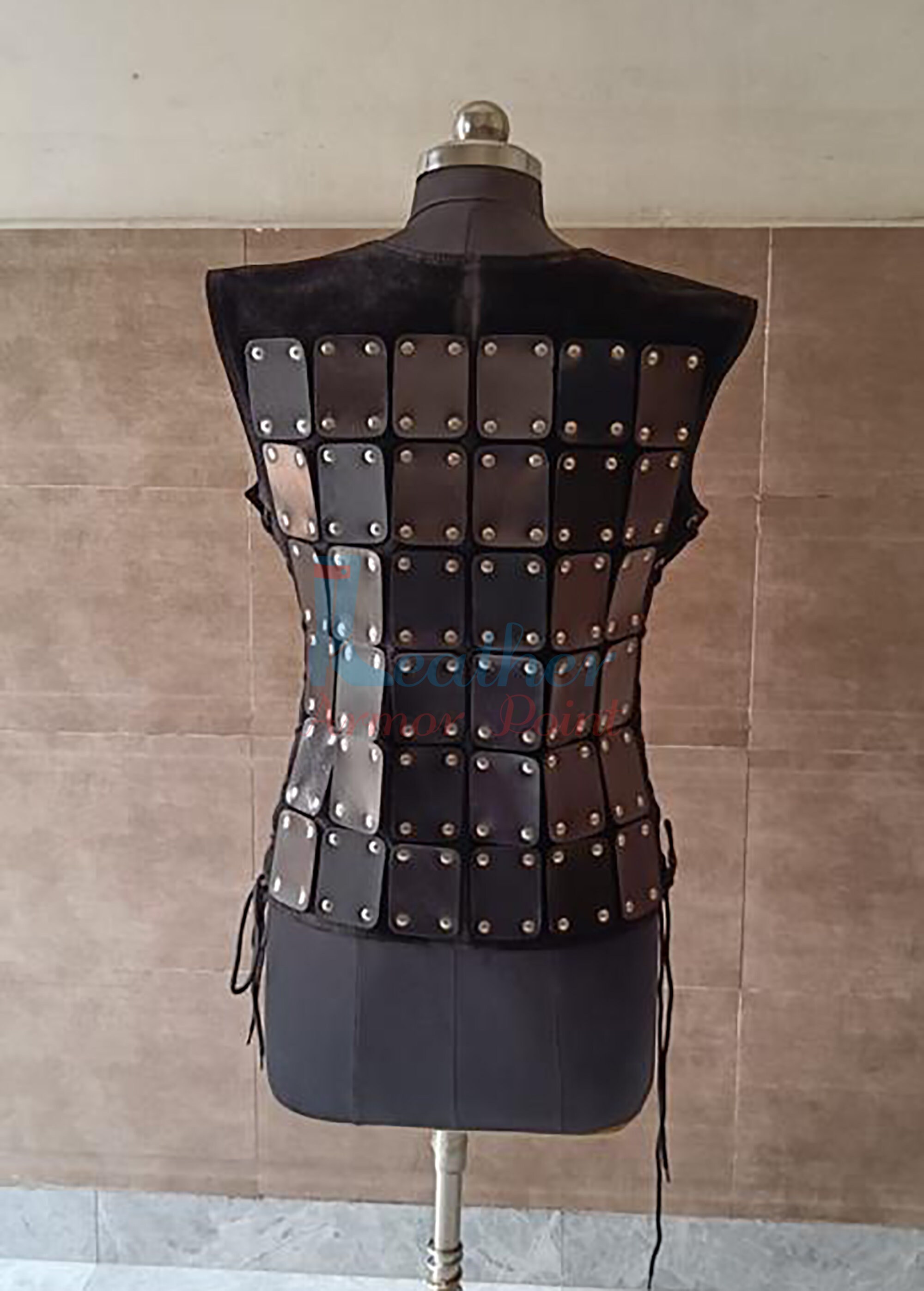 Leather Armor Leather Brigantine Armor Medieval Fantasy - Etsy