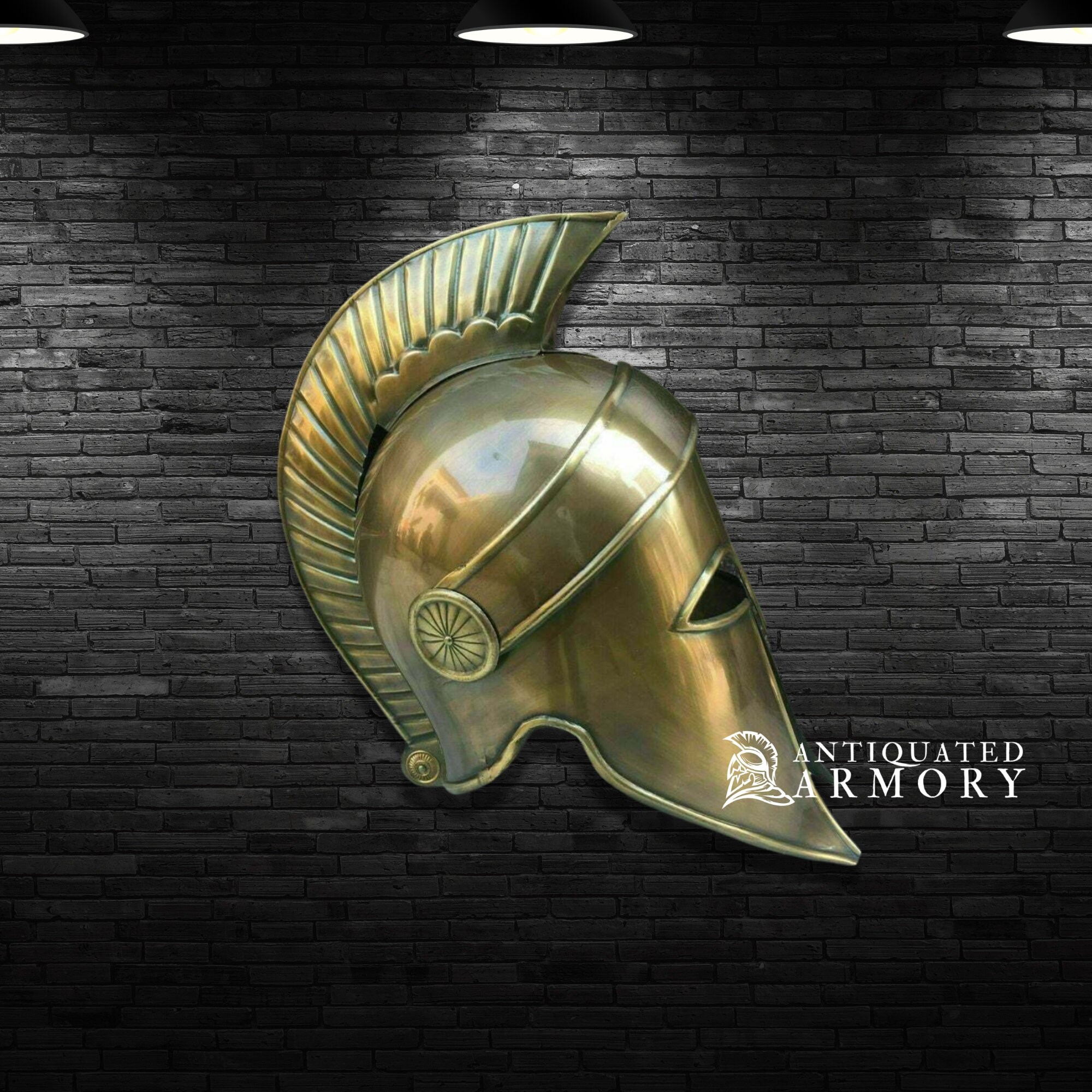 Authentic Corinthian Helmet Spartan Hoplite Armor, Battle Ready Greek ...