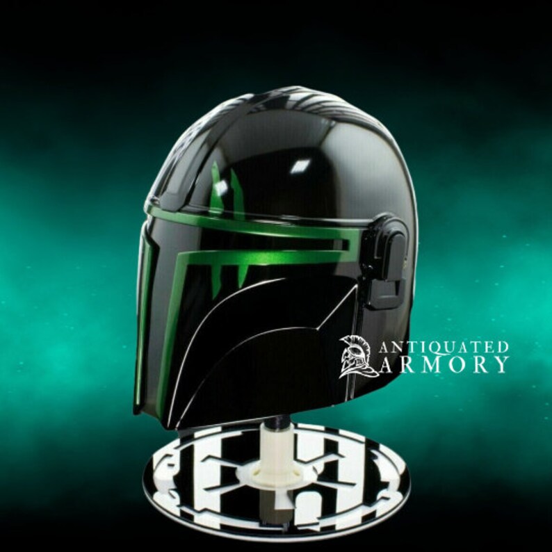 Premium Mandalorian Helmet Beskar Steel Design, Authentic Star Wars ...