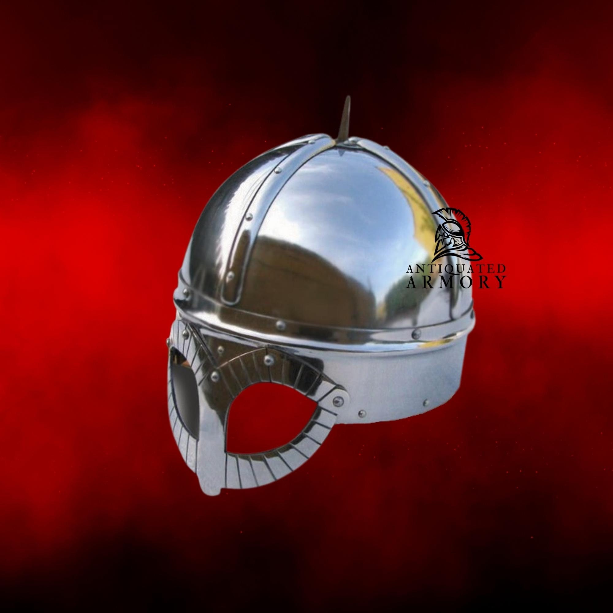 Viking Helmet Gjermundbu Viking Helmet Vandel Varg Norse Helmet Viking ...