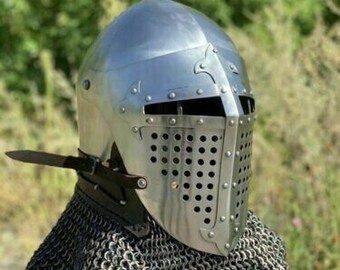 Knight Helmet Costume - Etsy