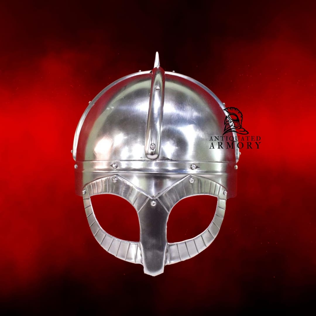 Viking Helmet Gjermundbu Viking Helmet Vandel Varg Norse Helmet Viking ...