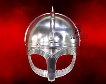 Vendel Helmet Gjermundbu Helmet Chainmail Helmet Viking - Etsy