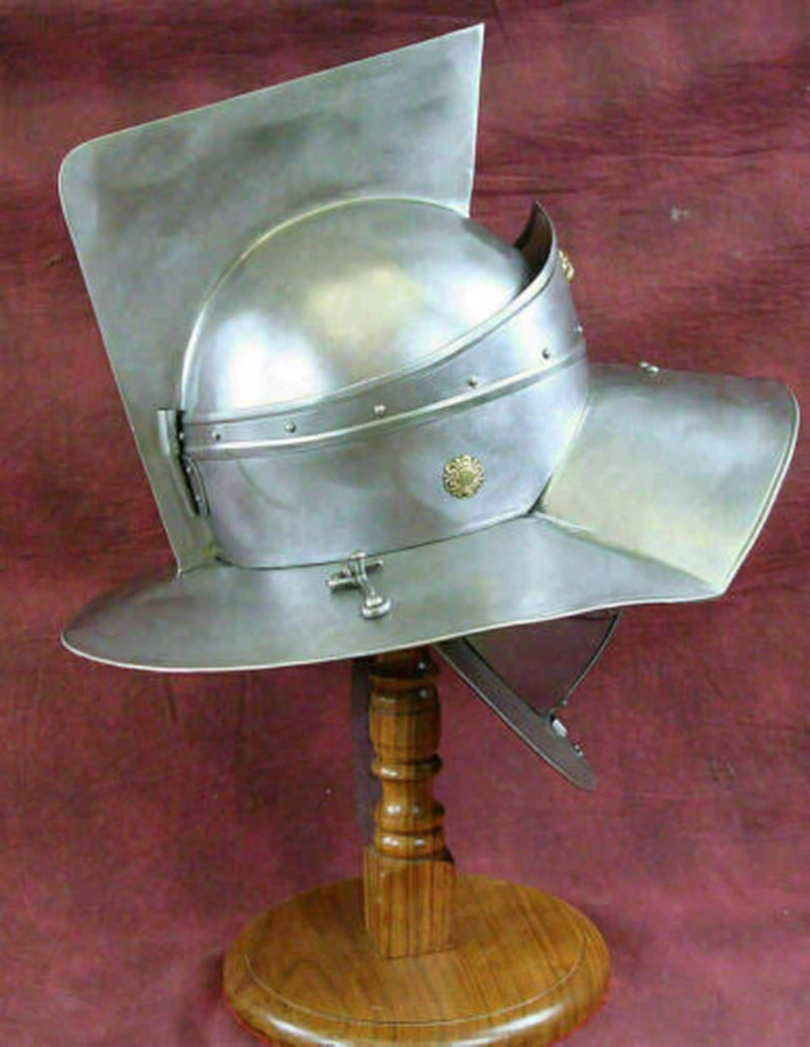 Gladiator Helmet Murmillo Helmet Murmillo Armor Roman Gladiator Helmet ...