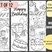 Coloring Bookmarks for Kids, Birthday Bookmarks, Coloring Bookmarks ...