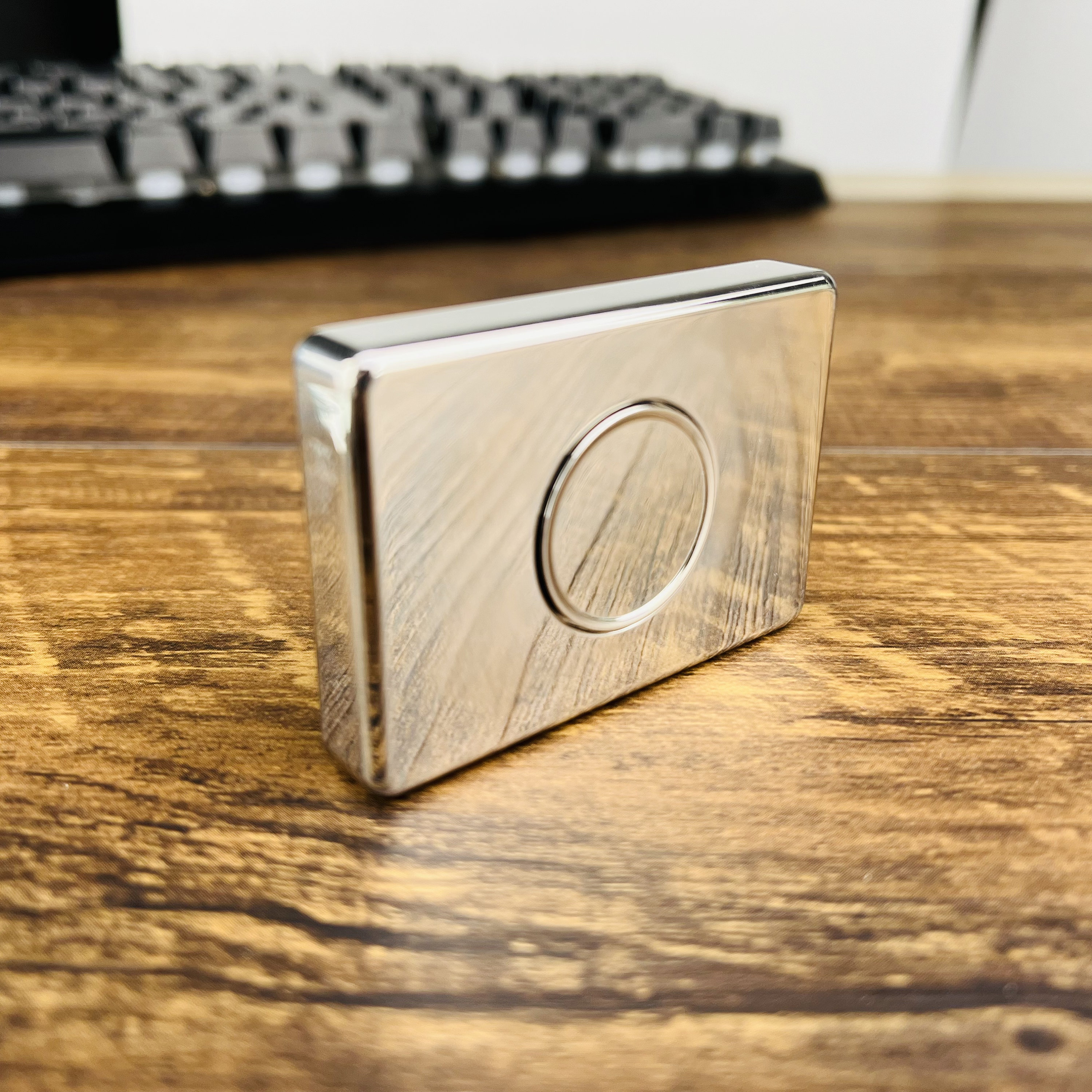 Mirror Polished Stainless Steel Fidget Spinner - Etsy