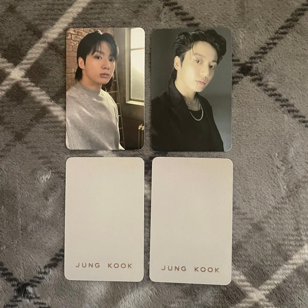 Jungkook Golden Photocard - Etsy