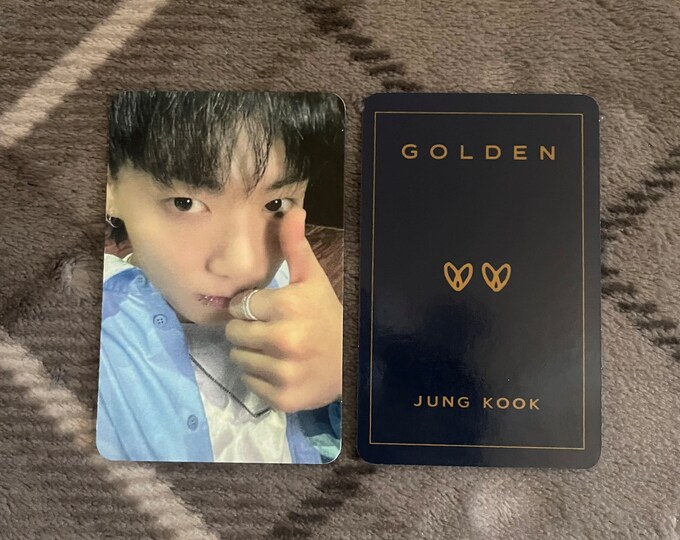 BANK of JK CARD | Jungkook Bts Bangtan Photocard - Etsy Canada