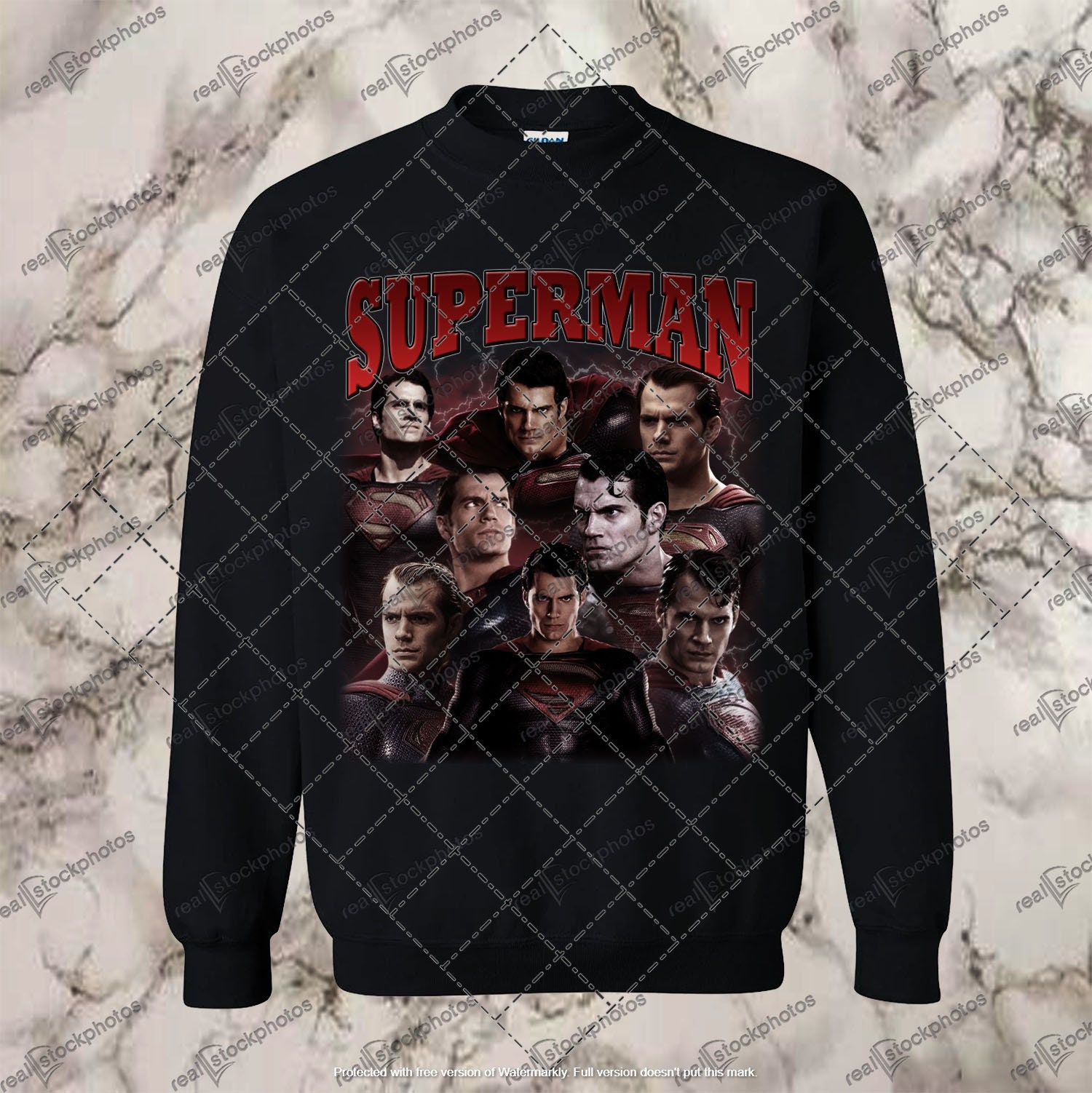 SUPERMAN Superman Tshirt Shirt Tee SUPERMAN Sweatshirt Sweater Superman ...