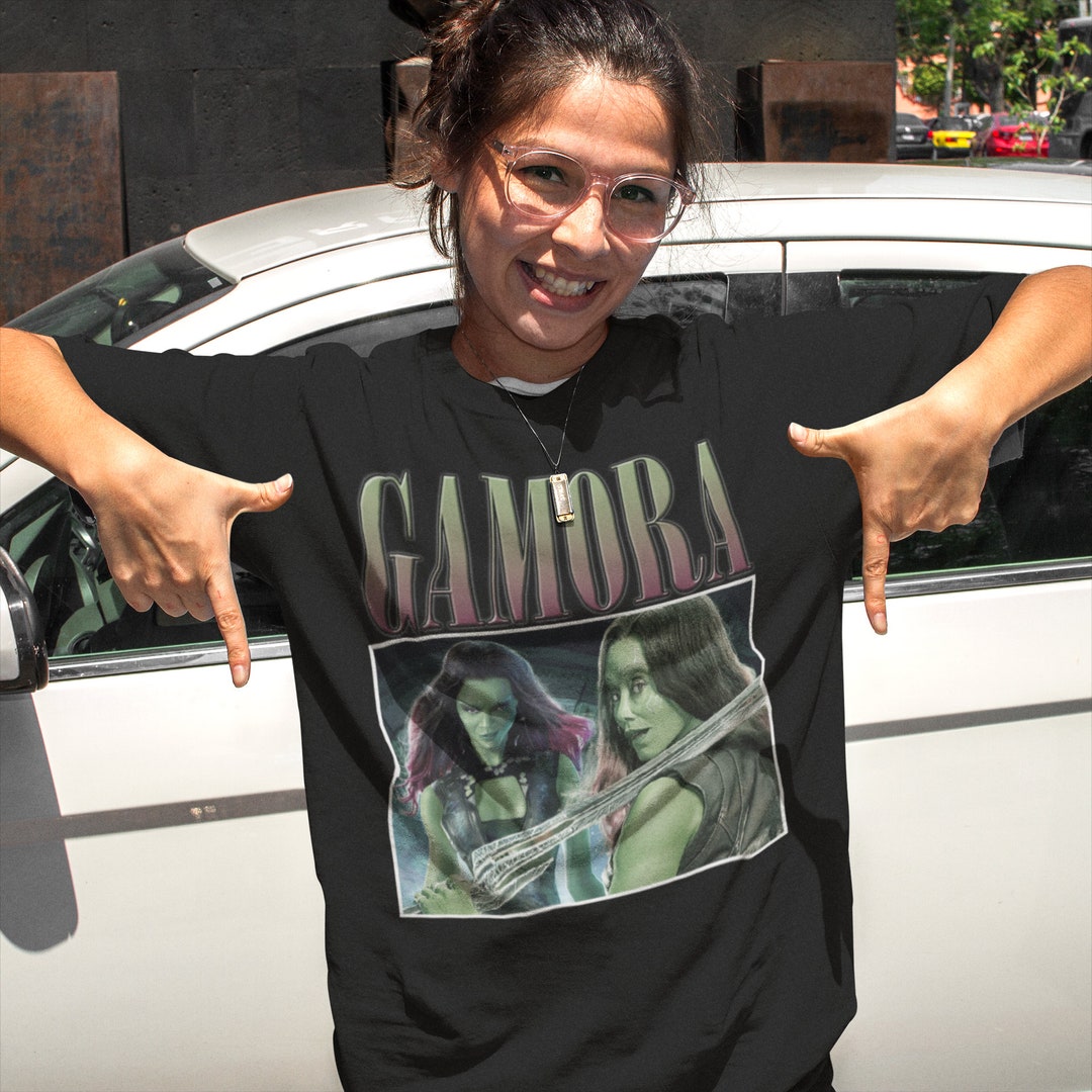 Gamora | Zoe Saldana | Gamora Guardians of the Galaxy | Gamora Tshirt ...