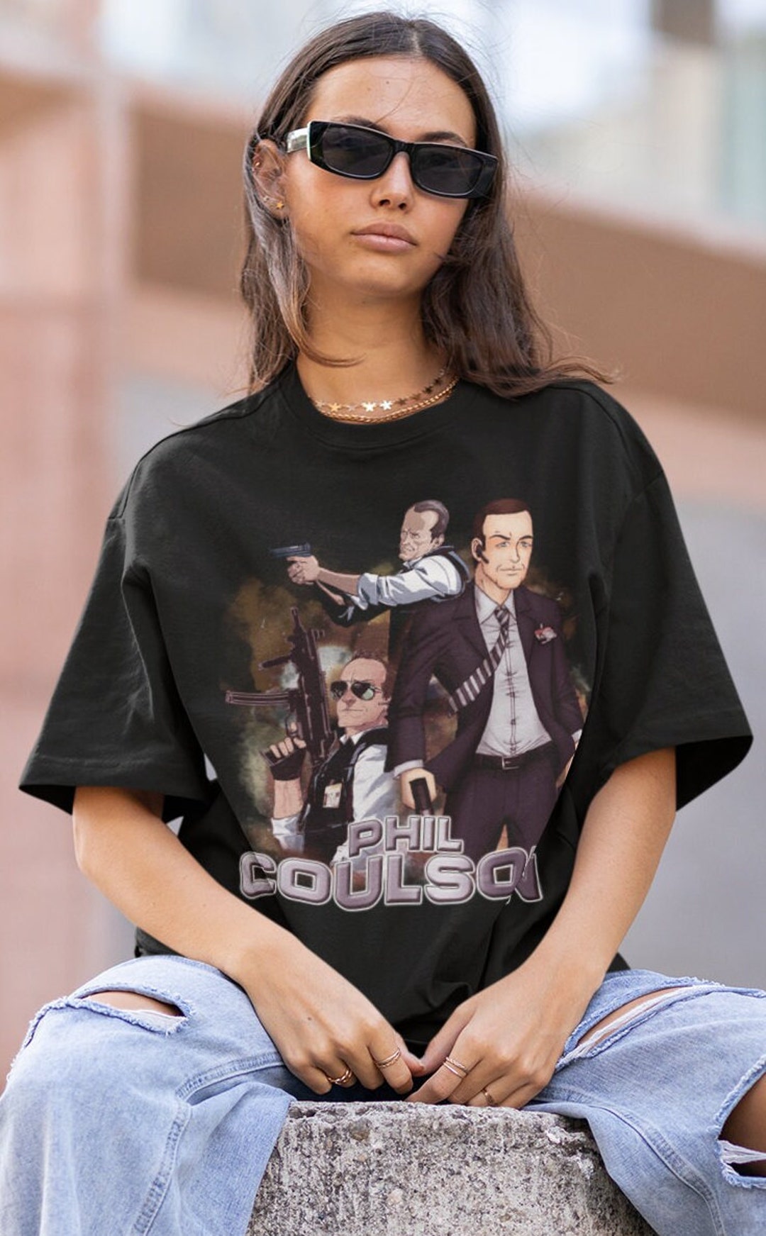 PHIL COULSON | Phil Coulson SHILED Tshirt | Phil Coulson Cartoon ...